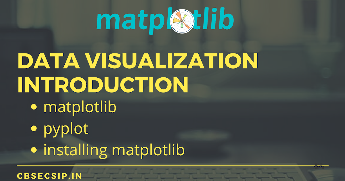 Data Visualization Introduction Python Pyplot And