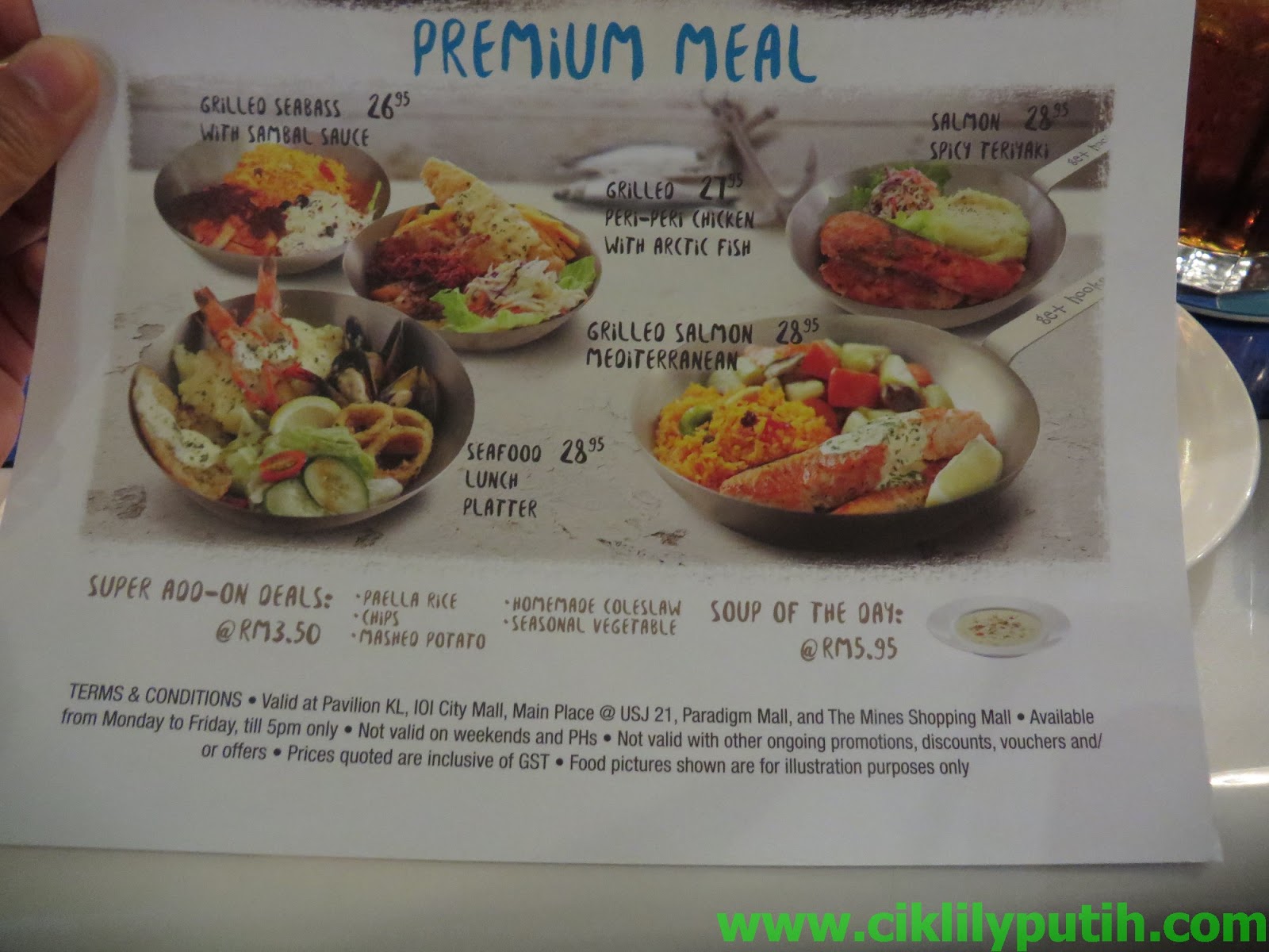 CikLilyPutih The Lifestyle Blogger: Makan Tengahari Dengan Set Lunch ...