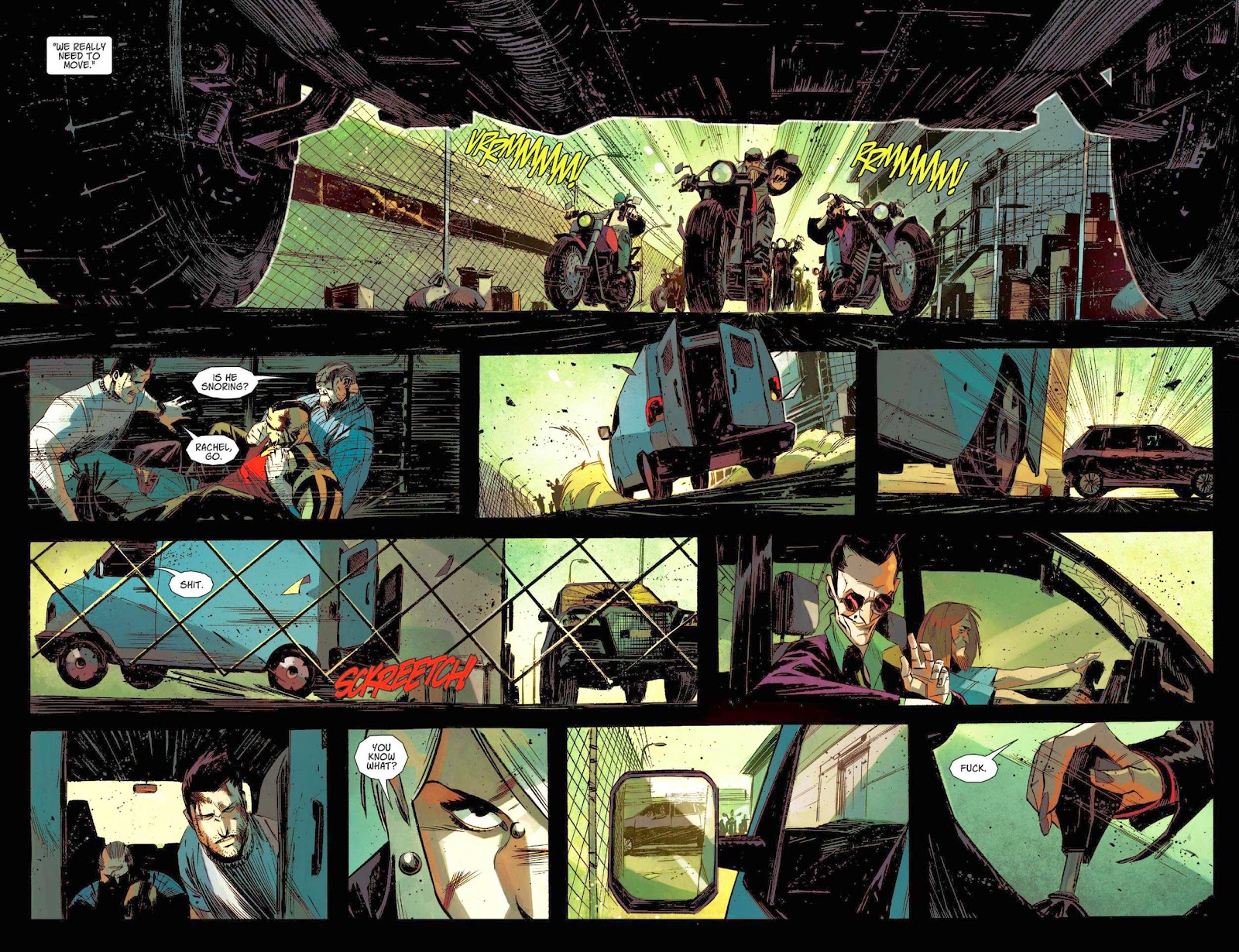 The best comic book car chase you've ever seen - Viral Comics