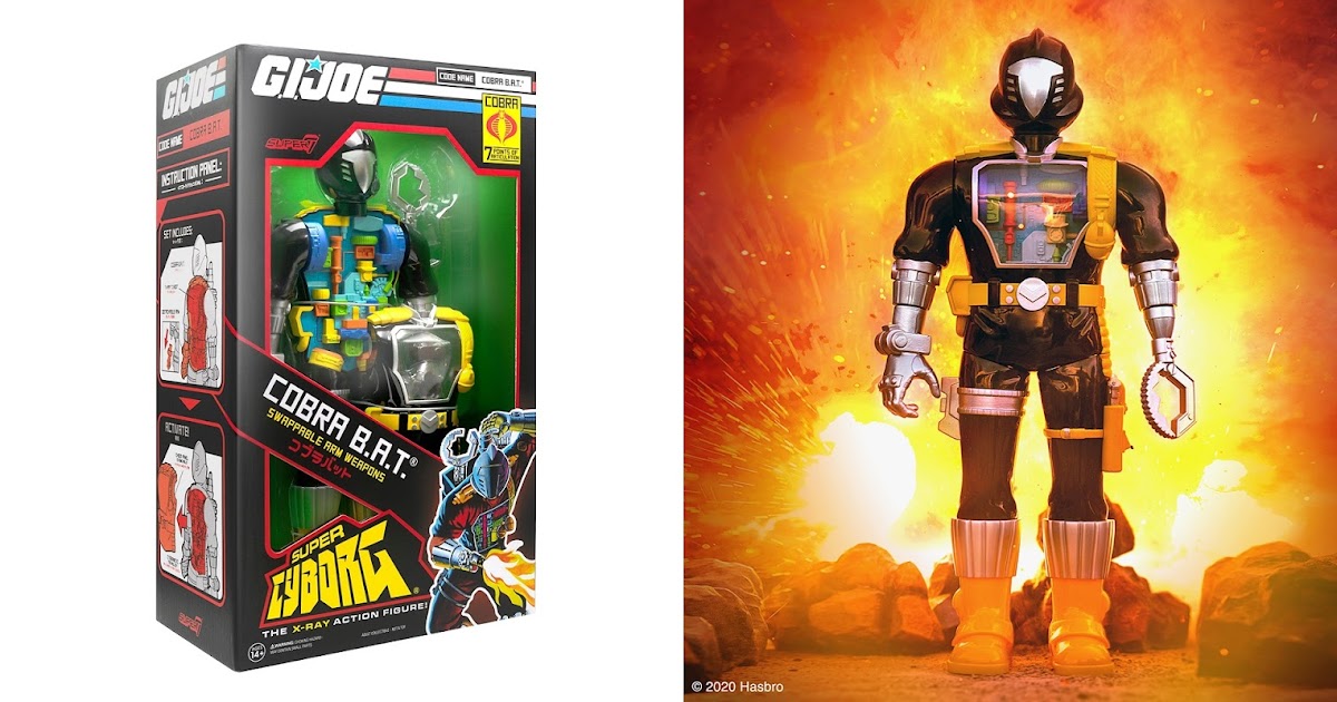 The Blot Says...: G.I. Joe Super Cyborg Cobra B.A.T. Figure by Super7