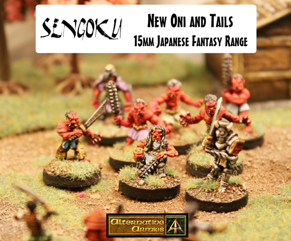 Alternative Armies: Oni and Tails released for 15mm Sengoku Japanese ...