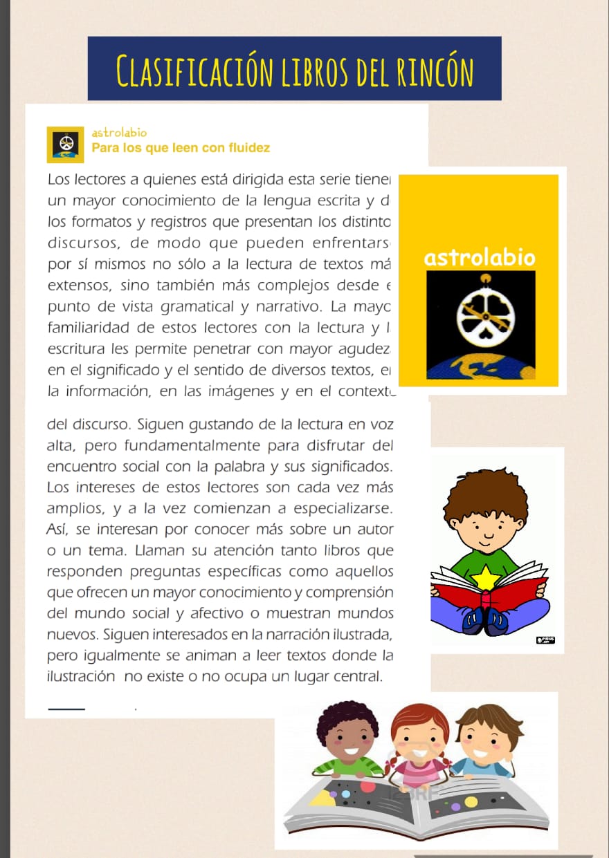 PRIMARIA PROF. OCAMPO NABOR BOLAÑOS SOTO: Clasificación de libros del ...