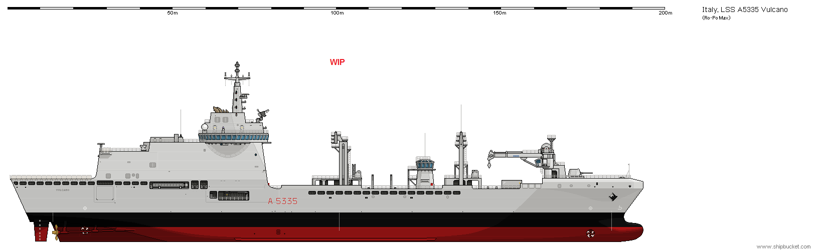 SI VIS PACEM, PARA BELLUM: MARINA MILITARE ITALIANA: Nave Vulcano (A ...