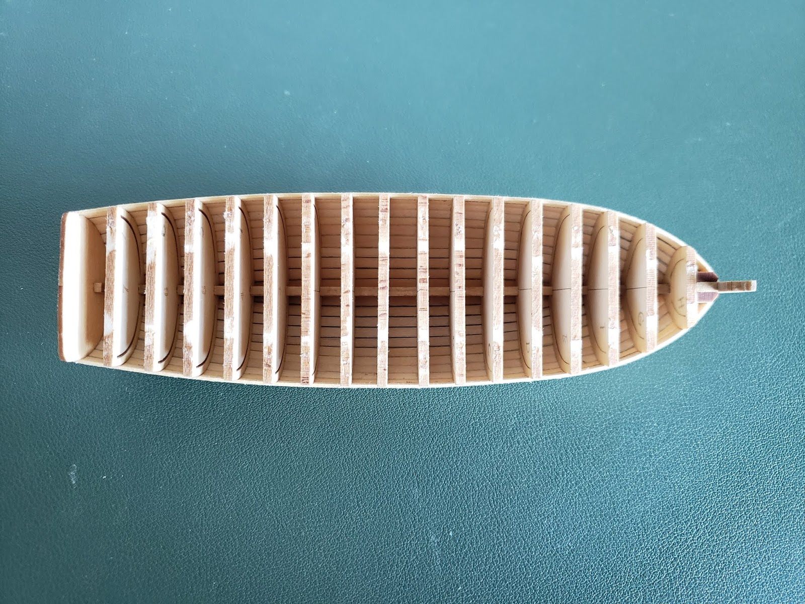 J White's Gallery: 18th Century Longboat - Model Shipways 1:48 - Part 2