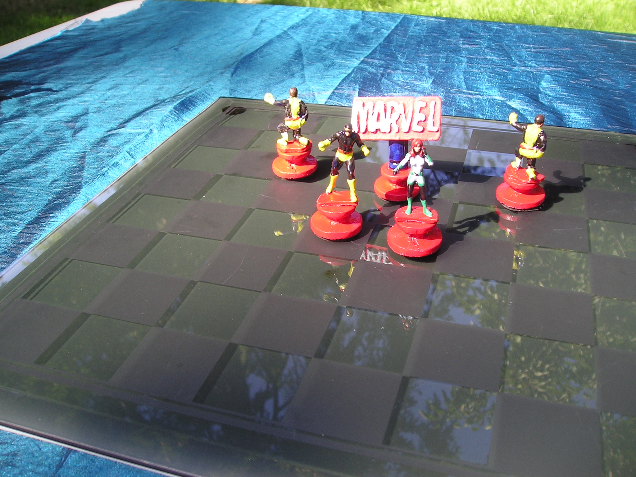 MurdocK's MarauderS: DC vs. MARVEL Superheroes Chess Set
