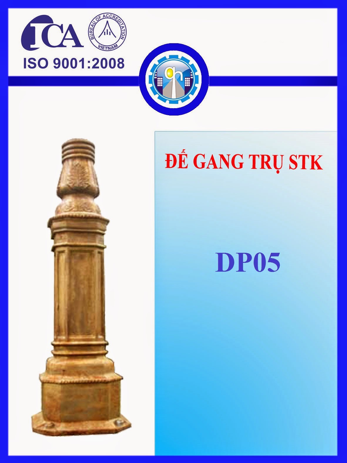 CÔNG TY BARICO: ĐẾ GANG DP05