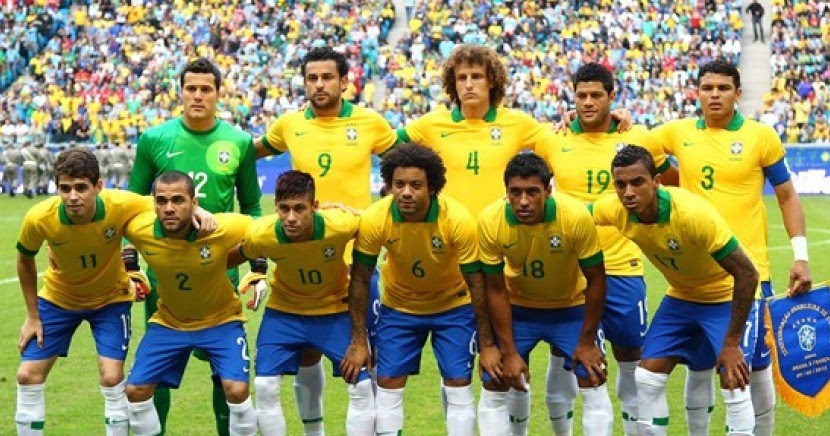 Profil dan Nama Pemain Timnas Brazil Piala Dunia 2014 - UNIK COM