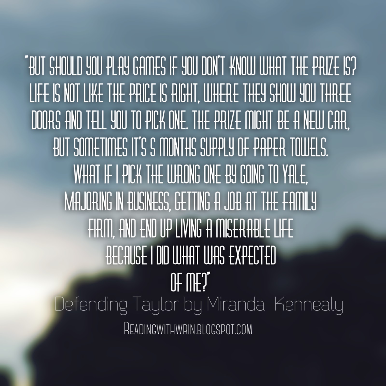 Reading With Wrin : Quotes