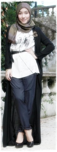 Model busana muslim untuk remaja trendy tahun 2014