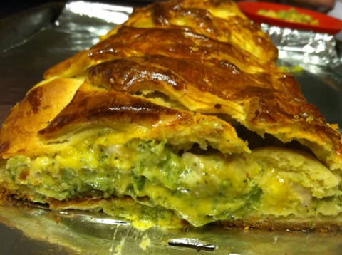 Chicken Broccoli Cheddar Braid