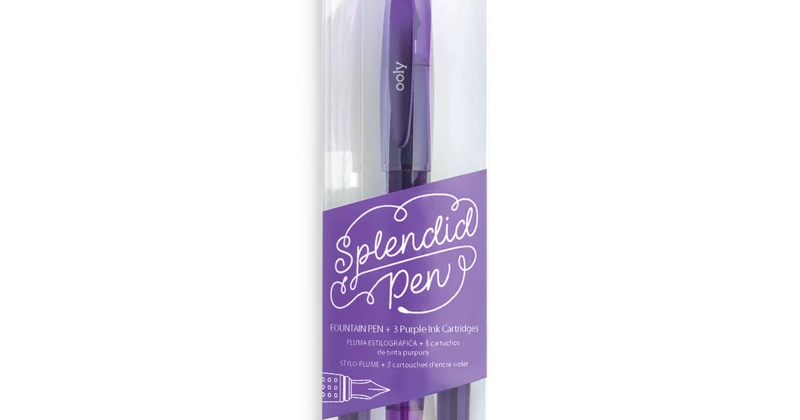 New Pen Day: Ooly Splendid in Purple from Staples