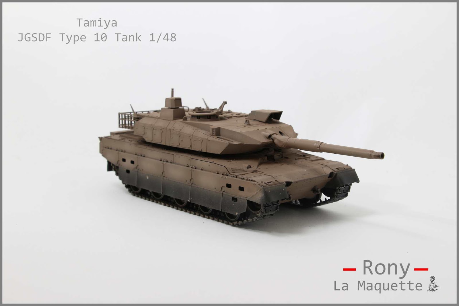 Comment faire une maquette du JGSDF Type 10 Tank de Tamiya 1/48. | Rony ...