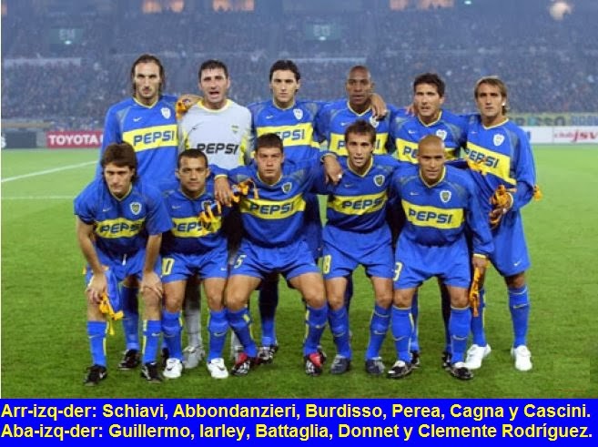 EL BLOG DEL HINCHA DE BOCA: DAVID vs GOLIAT (BOCA – Milan 2003)