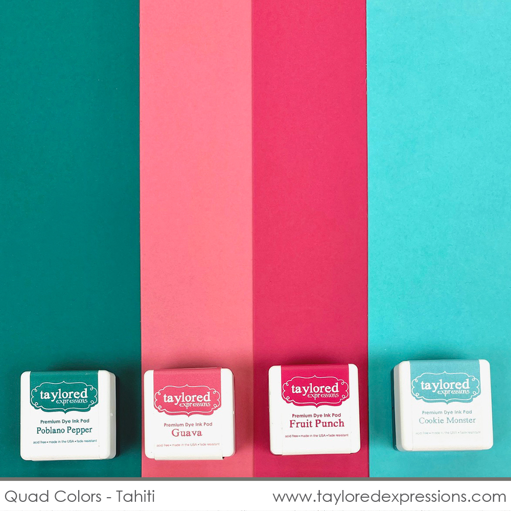 A Paper Melody: Exploring Color Combinations with Quad Colors from ...