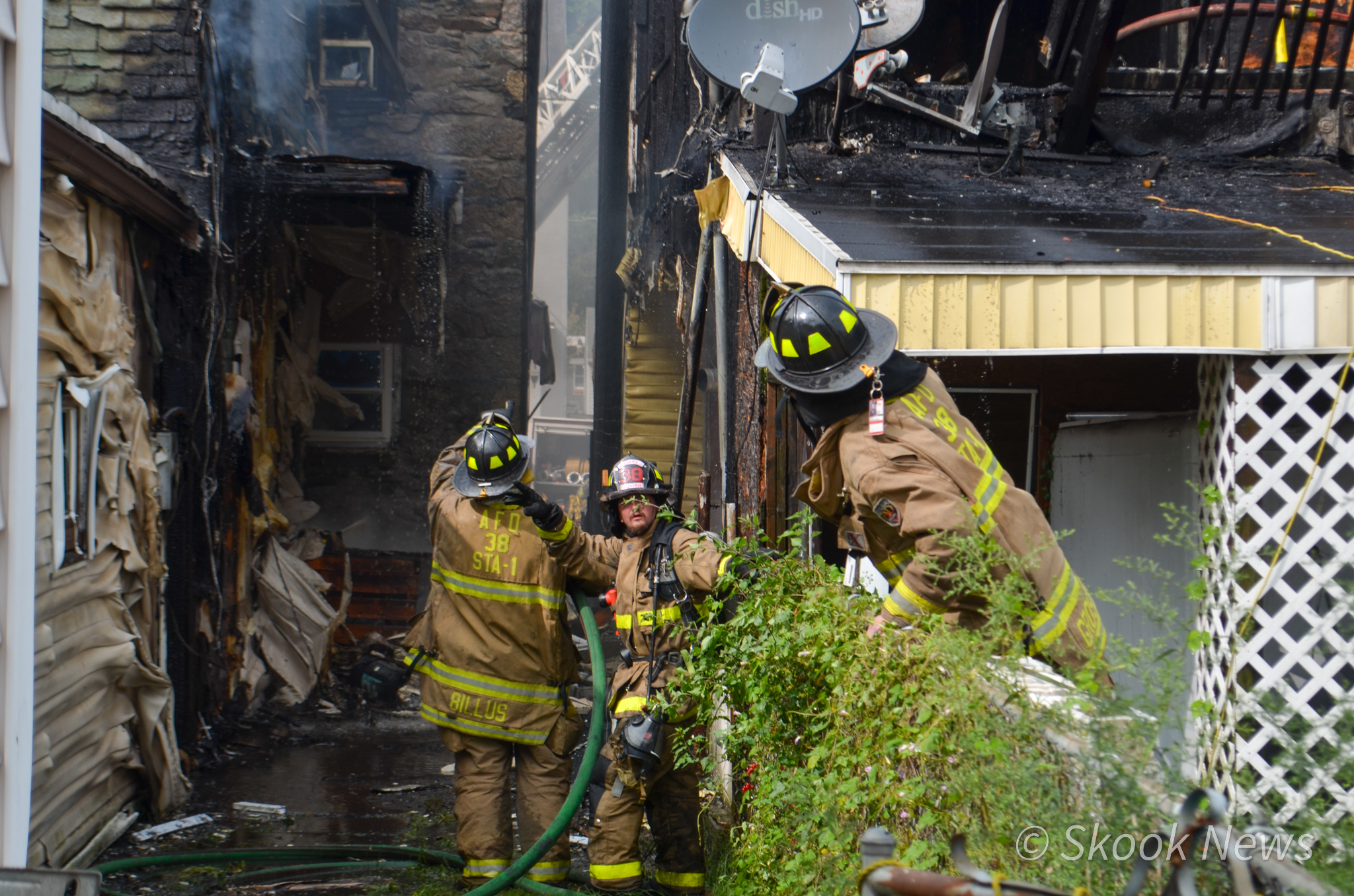 UPDATE: 16 Displaced After Ashland Fire