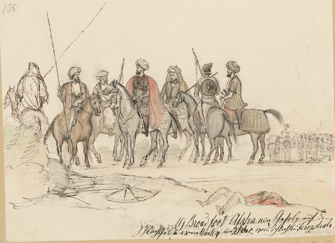 The Pashtun squad of Major George Broadfoot at Mudki , 1845 | History ...