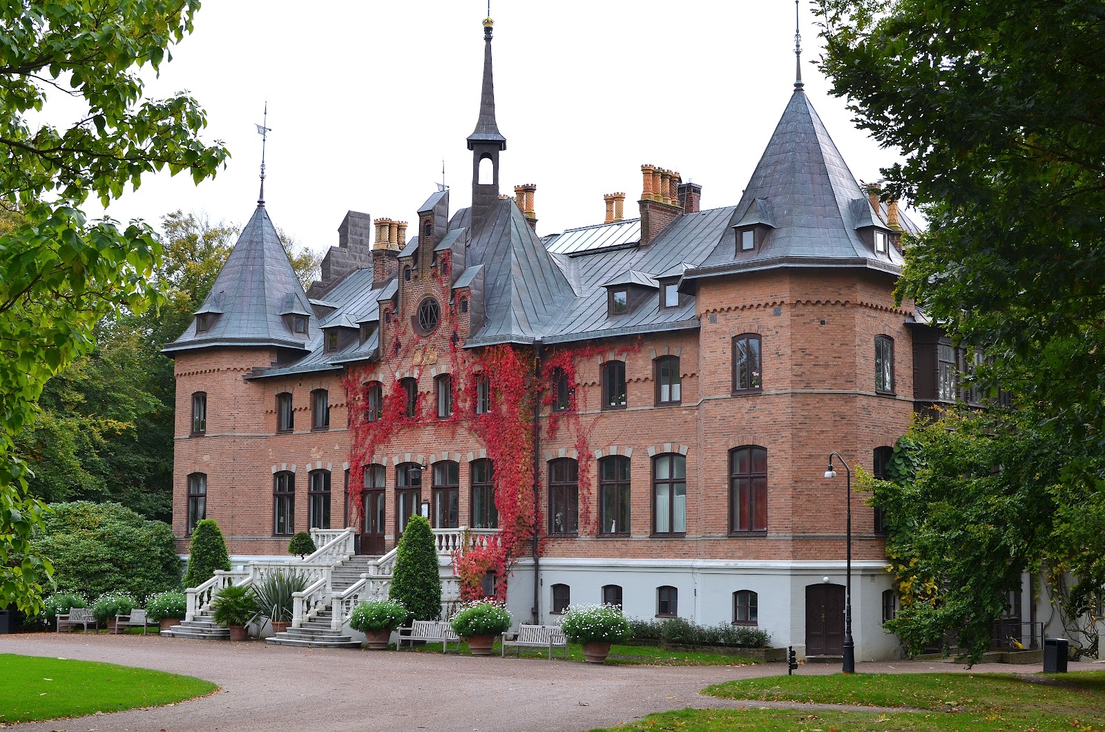 The Things I Enjoy: The Sofiero castle gardens in early October