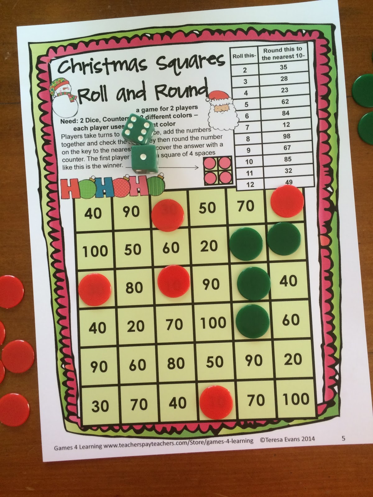 Fun Games 4 Learning: Christmas Math Fun FREEBIE - Limited Time