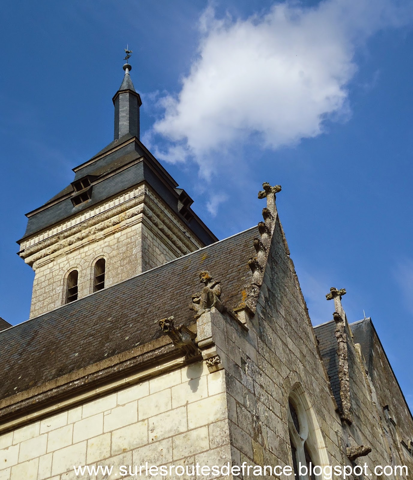 SUR LES ROUTES DE FRANCE...: 72 - Luché-Pringé - Eglise Saint-Martin ...