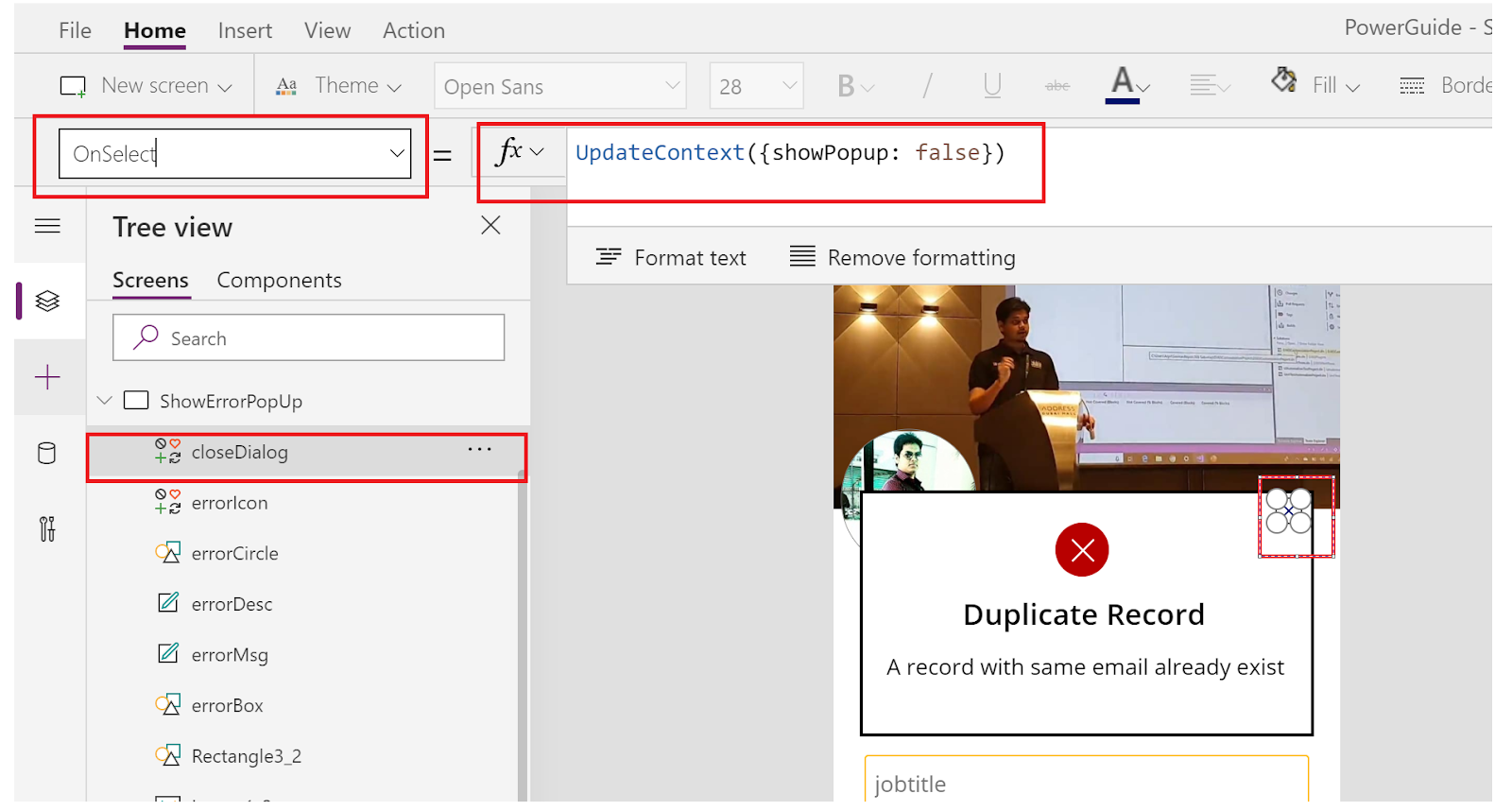 Arpit's Dynamics 365 Blog: PowerApps - Design Popup/Dialog to display ...