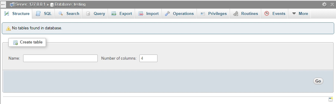 Cara membuat database dan tabel di mysql menggunakan phpmyadmin - Descode