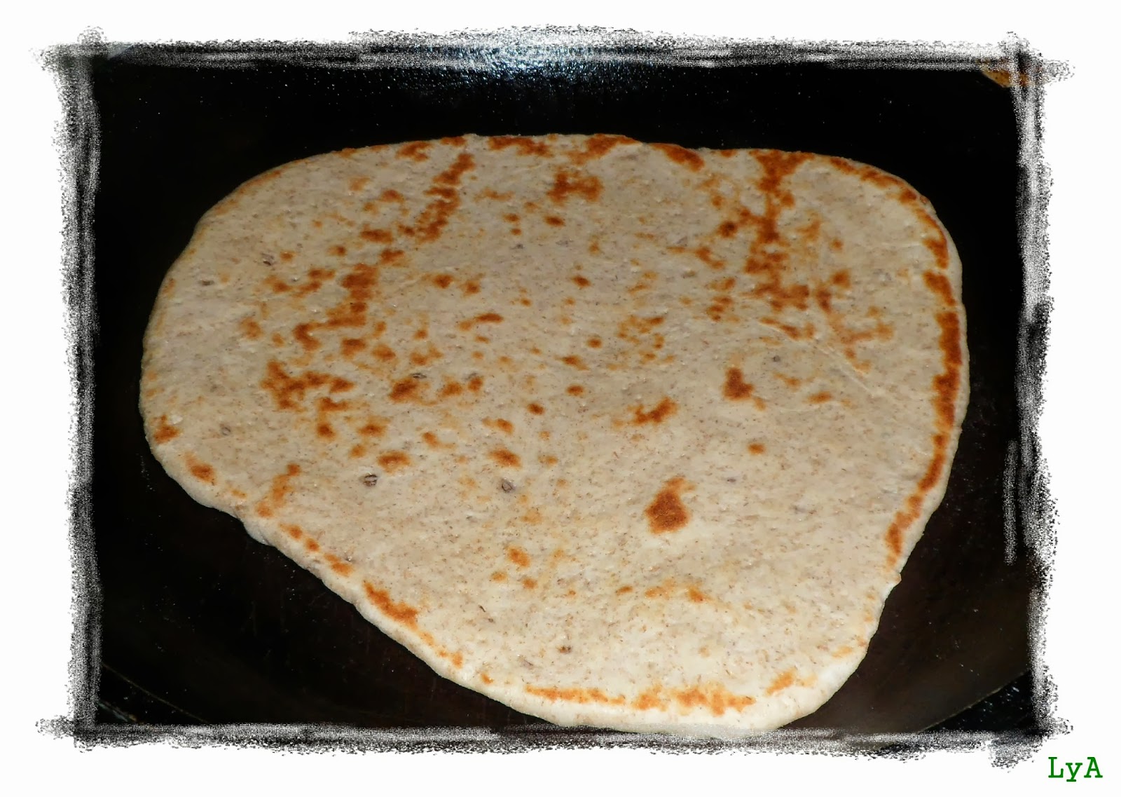 Tunnbröd o pan polar.... para el reto de septiembre de Bake the World