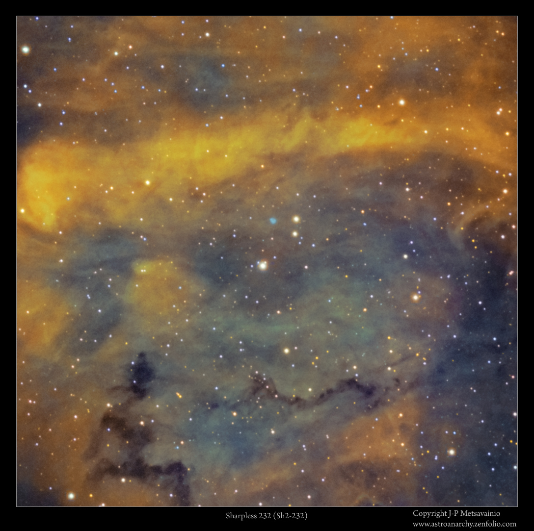 Astro Anarchy: Sharpless 232 (Sh2-232) and companions in Auriga