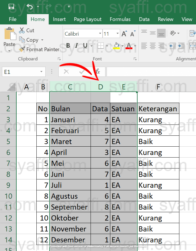 Cara Unhide Excel Cara Unhide Excel
