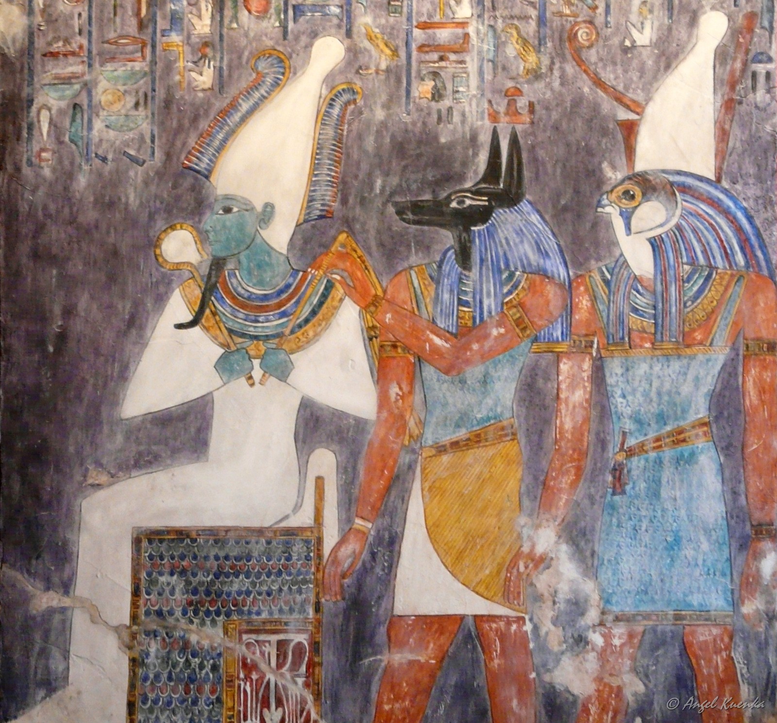 KEMET-Exposición___"Mil Millas Nilo Arriba": Osiris,Anubis y Horus ...
