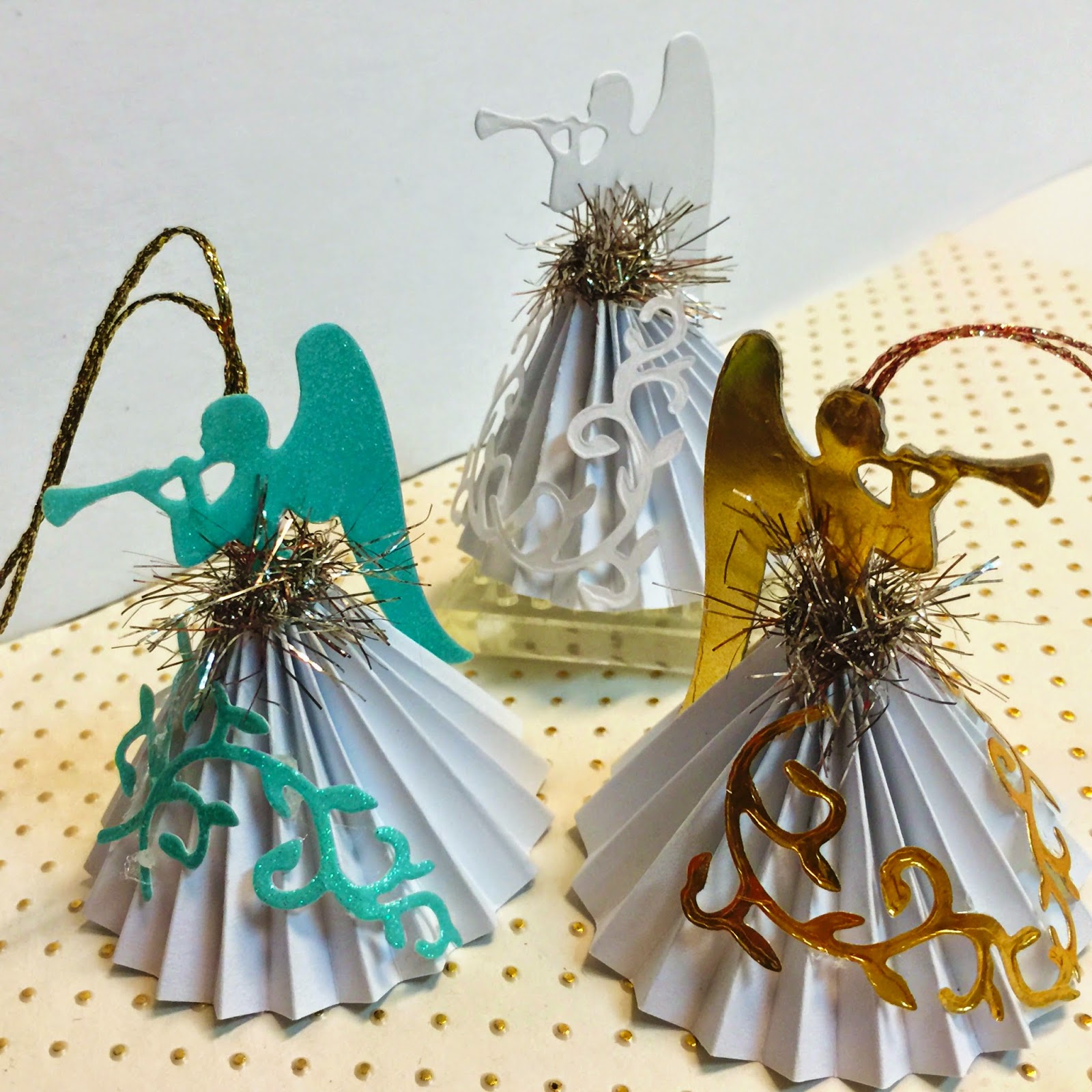 Everlasting Ink: Easy Angel Ornaments!