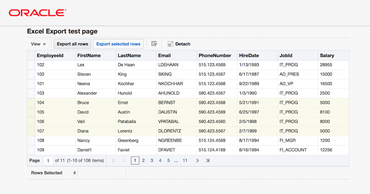 Andrej Baranovskij Blog: ADF Hidden Gem - Export Collection Listener