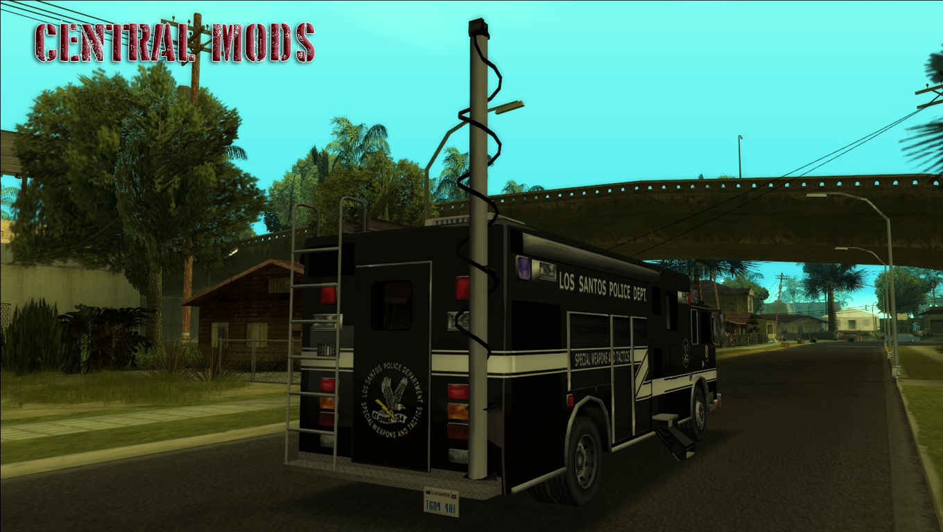 [GTA SA] - Swat Team Truck - Container ~ Central Mods
