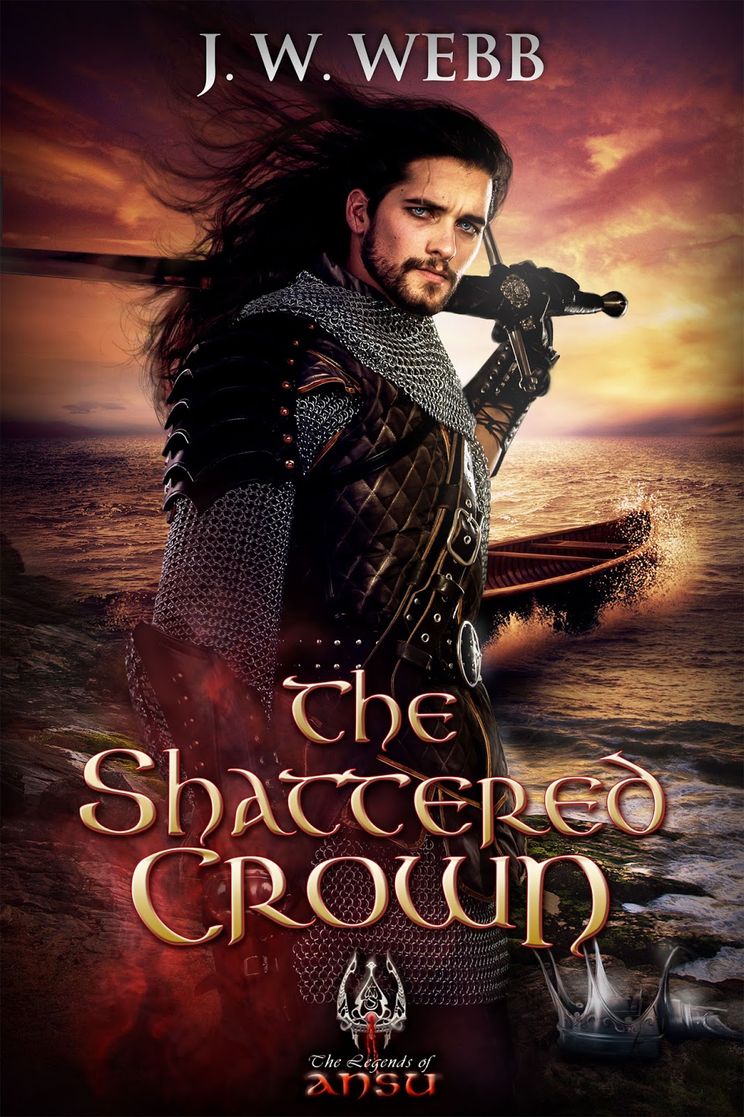 The Writing Greyhound: Book Review: The Shattered Crown by J.W. Webb