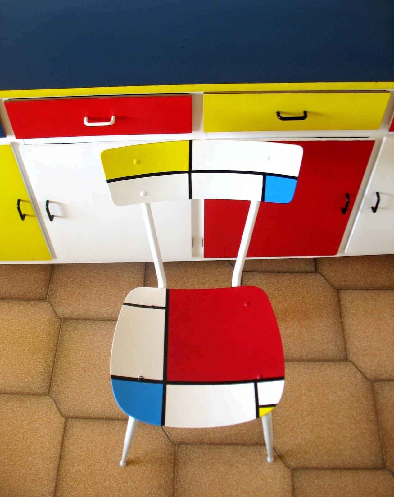 second life of objects: “Mondrian” Furniture
