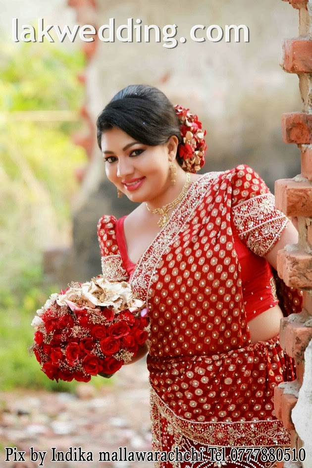 Sri Lanka Wedding Saree White