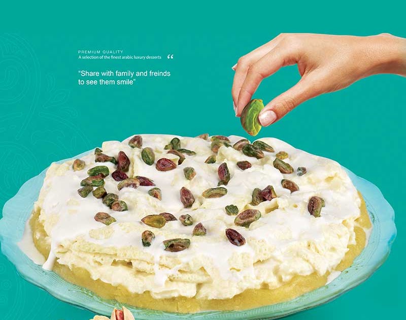 Madluka with Cream Arabic Sweets in Dubai | Al Sultan Sweets