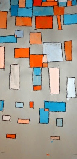 Thomas Elementary Art: 4th Grade Abstract Tint Painting