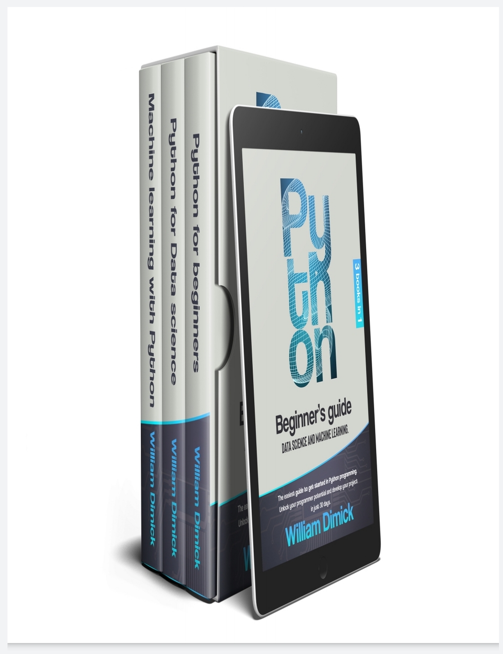 Python: 3 books in 1: Beginner’s guide, Data science and Machine learning. The easiest guide to ...