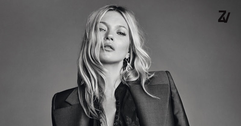 Kate Moss Poses For Zadig And Voltaire Spring Summer 2020 Campaign