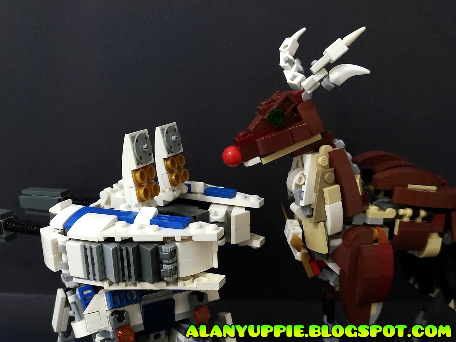 Alanyuppie's LEGO Transformers: LEGO Tankhead Mecha with a twist
