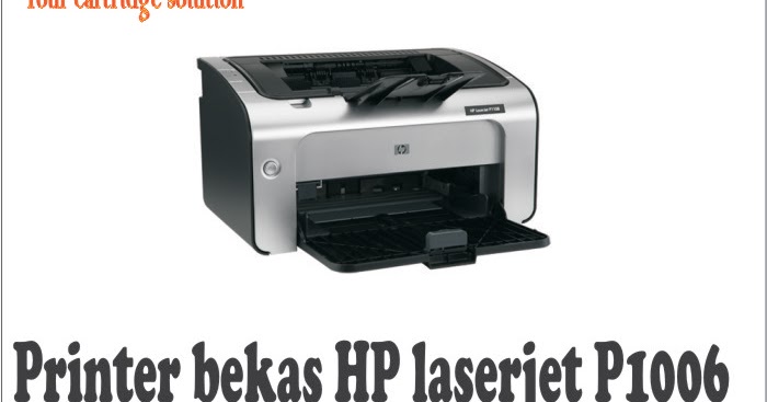 printer bekas hp laserjet p1006 normal siap pakai toner hp 35a 1006 ...