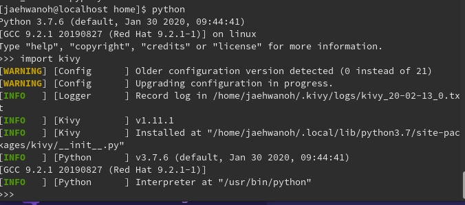 Kivy 시작하기 14.01 (모바일 앱 만들기 1):산을 붉게 물들이는 꽃