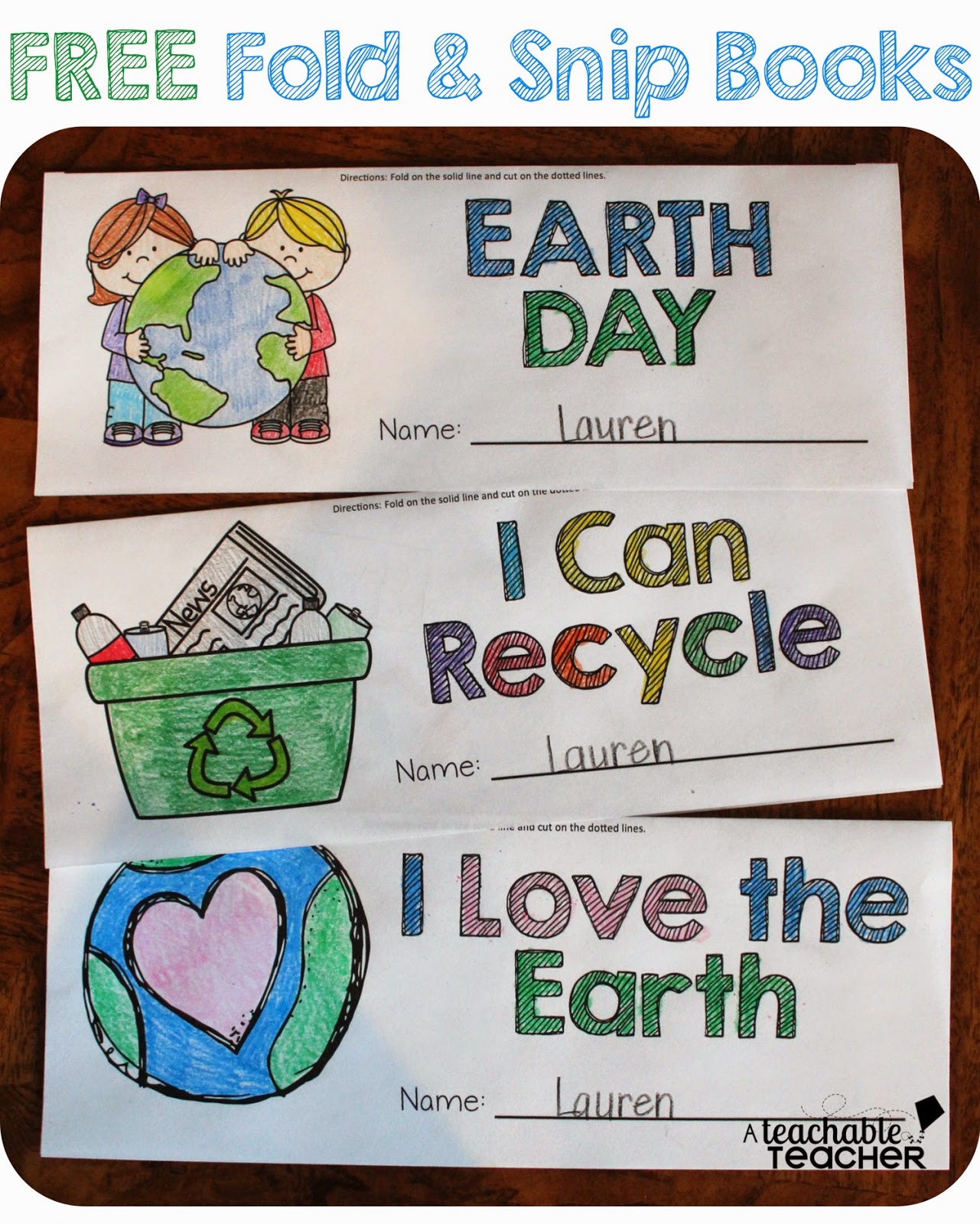 The Primary Pack: Earth Day FREEBIES