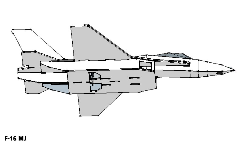 Mat Jey's Blog: Depron F-16 MJ