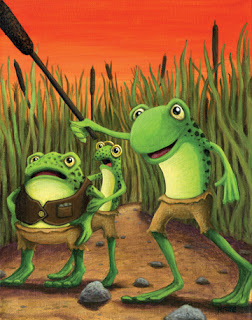 Stephen Kade Illustration: The Grand Adventures of Ribbit the Frog