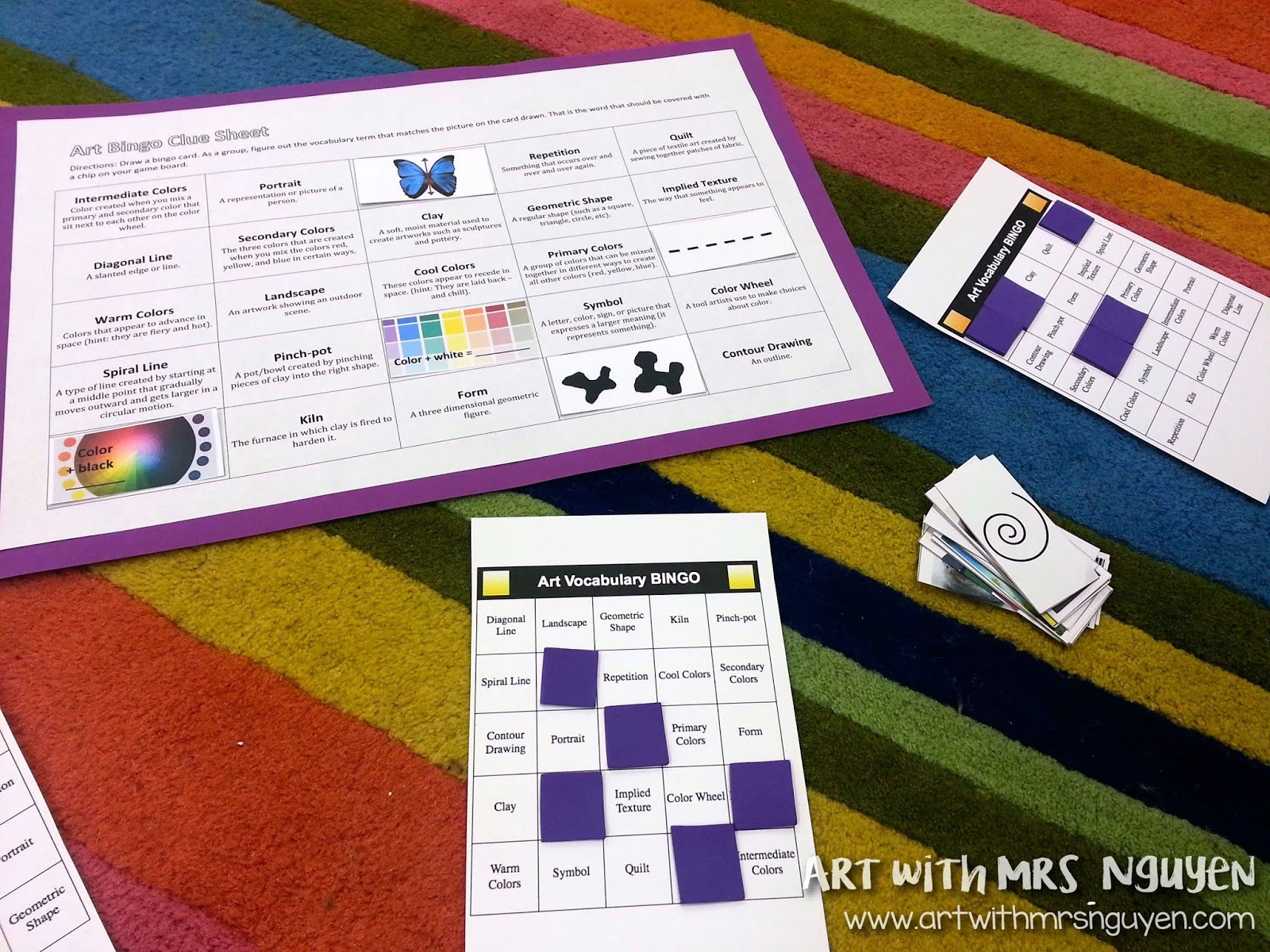 Awesome Art Bingo! (3rd/4th/5th) | Art with Mrs. Nguyen