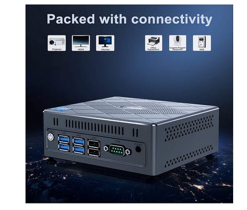 Review GUZILA CK6 Windows 10 Pro Mini Gaming PC