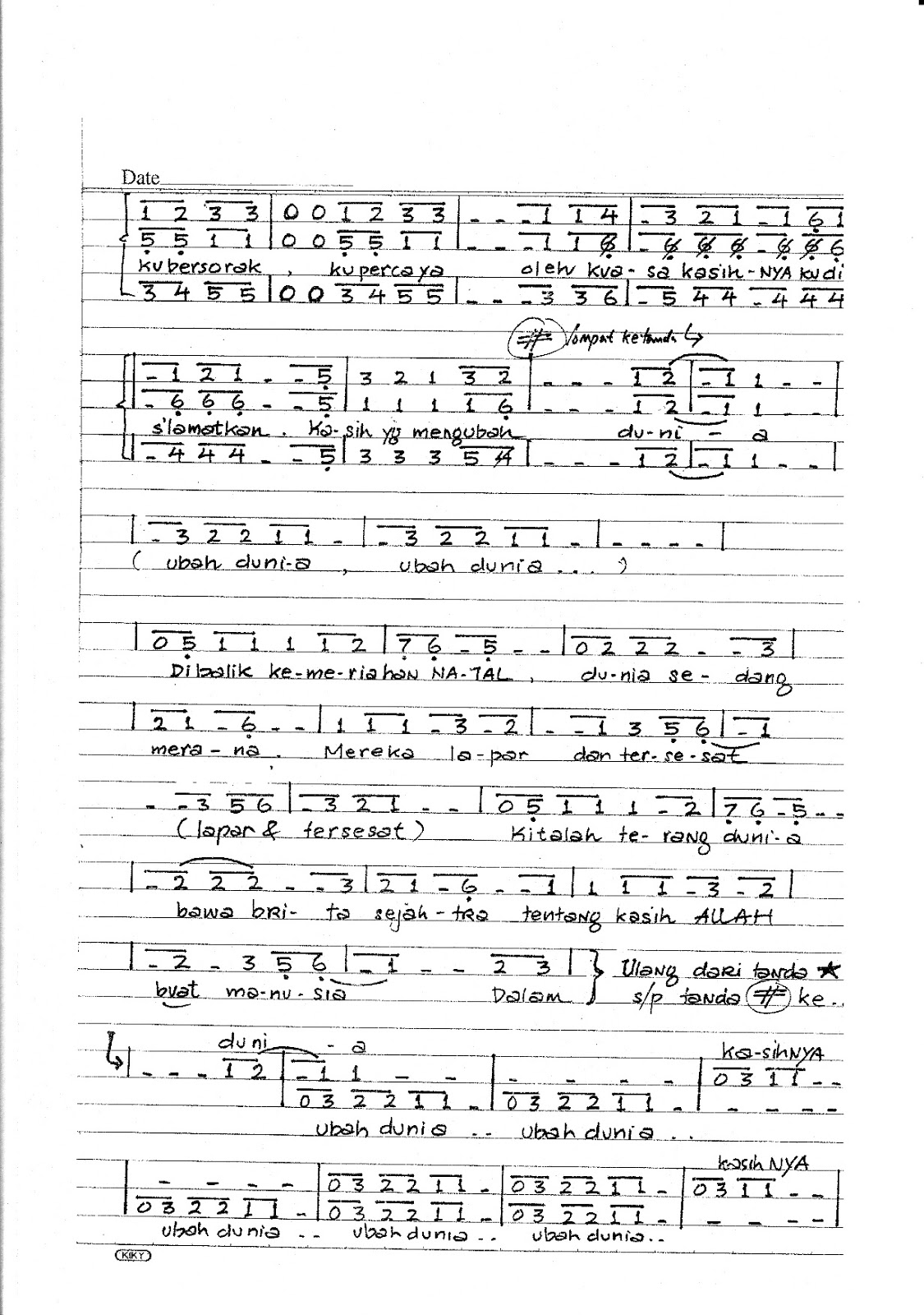 Lemari Hannes: Partitur Lagu Paduan Suara: Seasons of Hope (Don Moen) Lemari Hannes: Partitur Lagu Paduan Suara: Seasons of Hope (Don Moen)