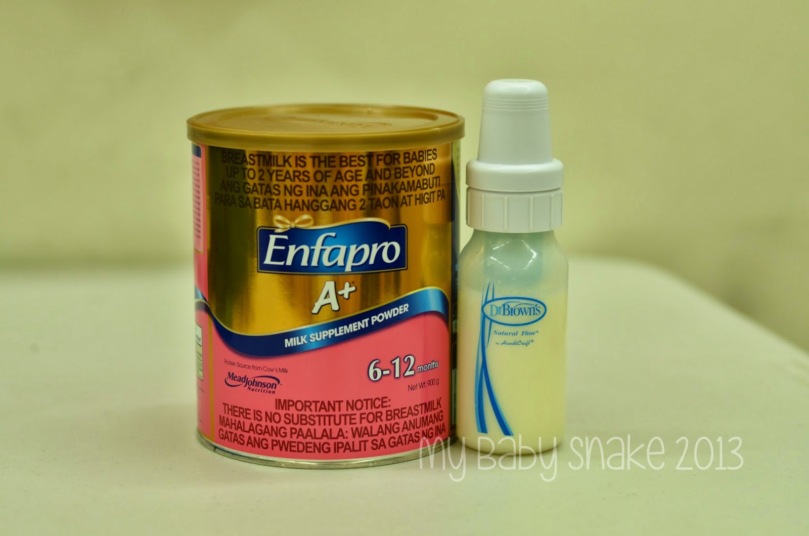 Starting with Enfapro A+