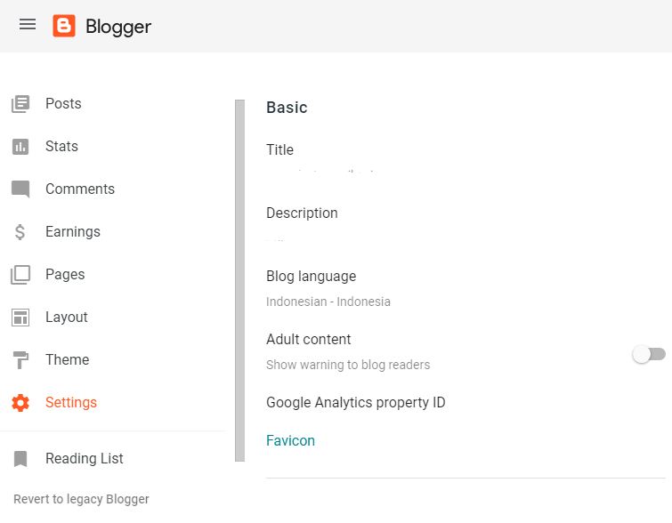 Tampilan Baru Dashboard Blogger: Laman Antarmuka Blogger Terbaru ...